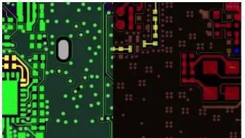 How are the dense vias on the PCB arranged? - pcbsfactory.com